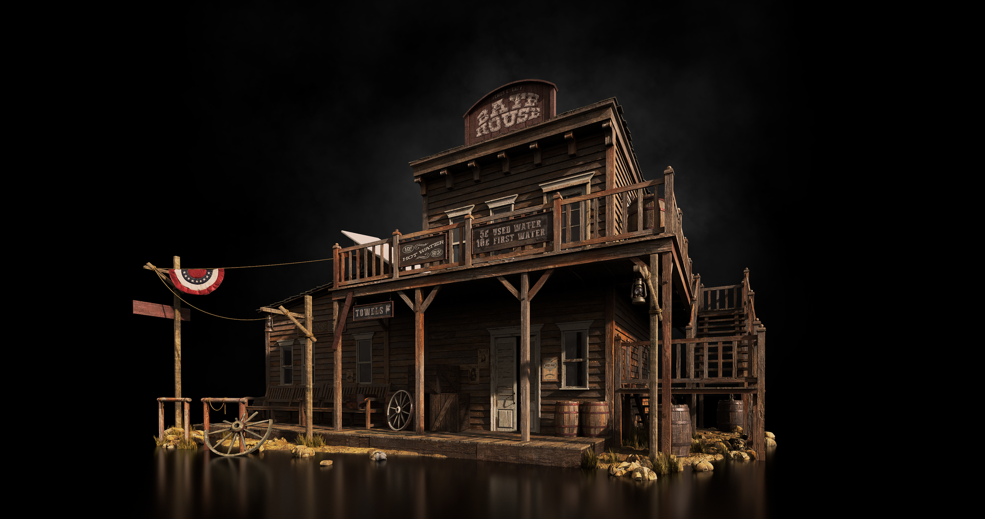 Outlaw – Premium 3D Assets | KitBash3D