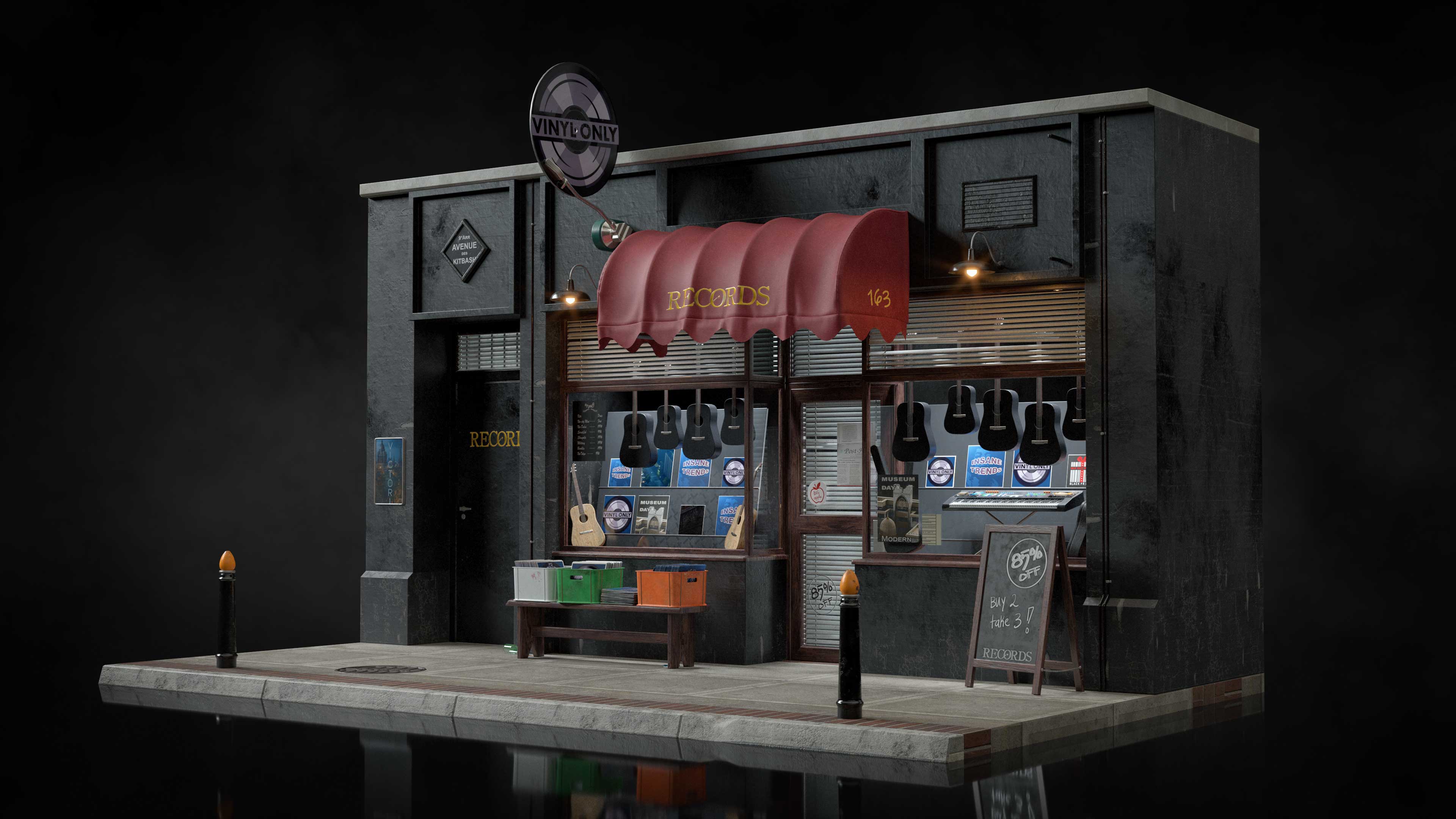 Storefronts – Premium 3D Models and Materials | KitBash3D