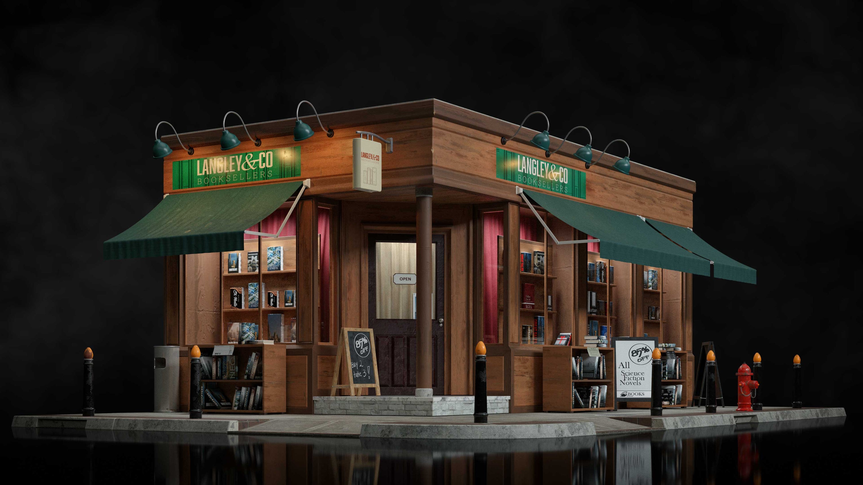 Storefronts – Premium 3D Models and Materials | KitBash3D