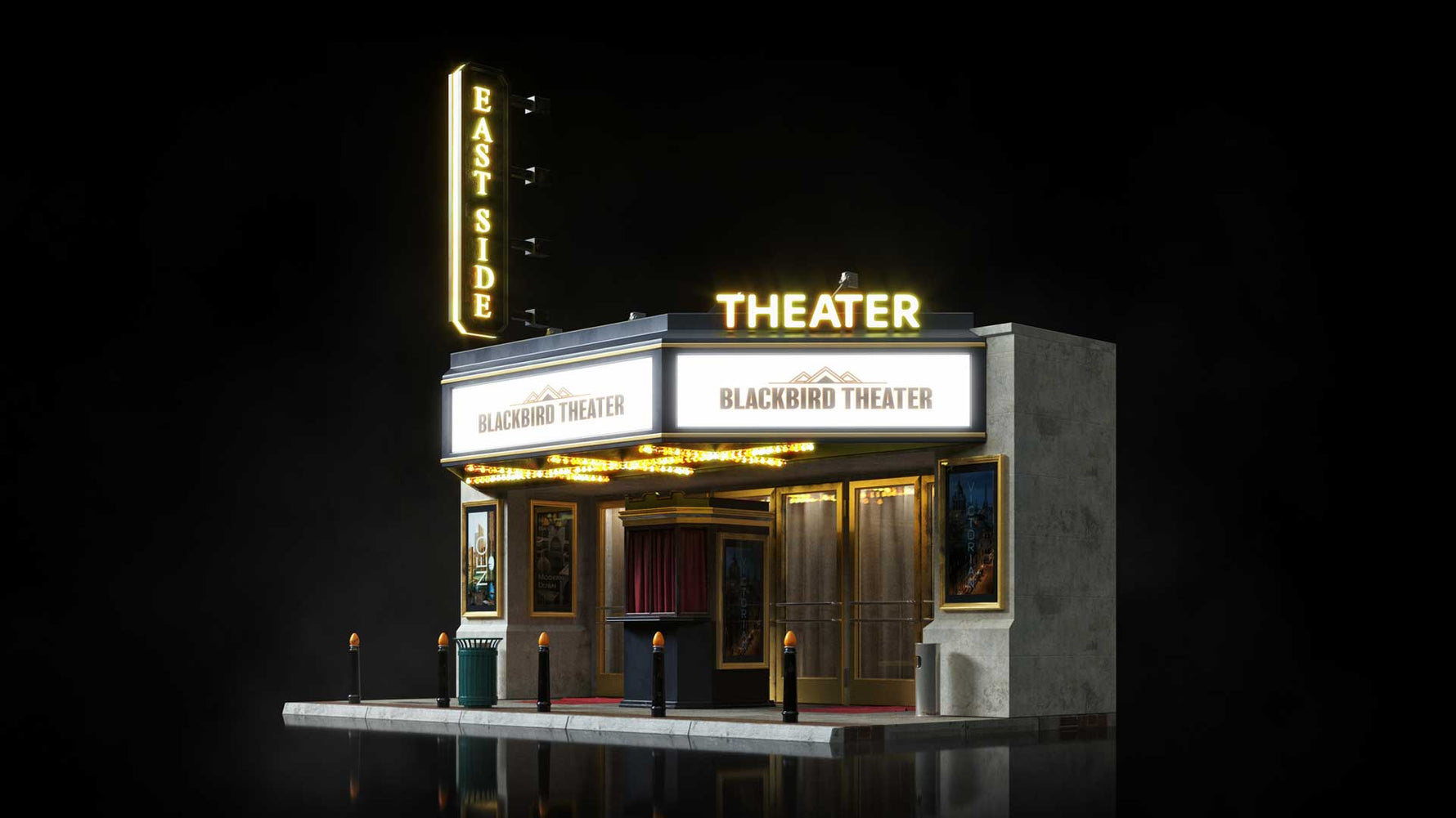 Storefronts – Premium 3D Models and Materials | KitBash3D