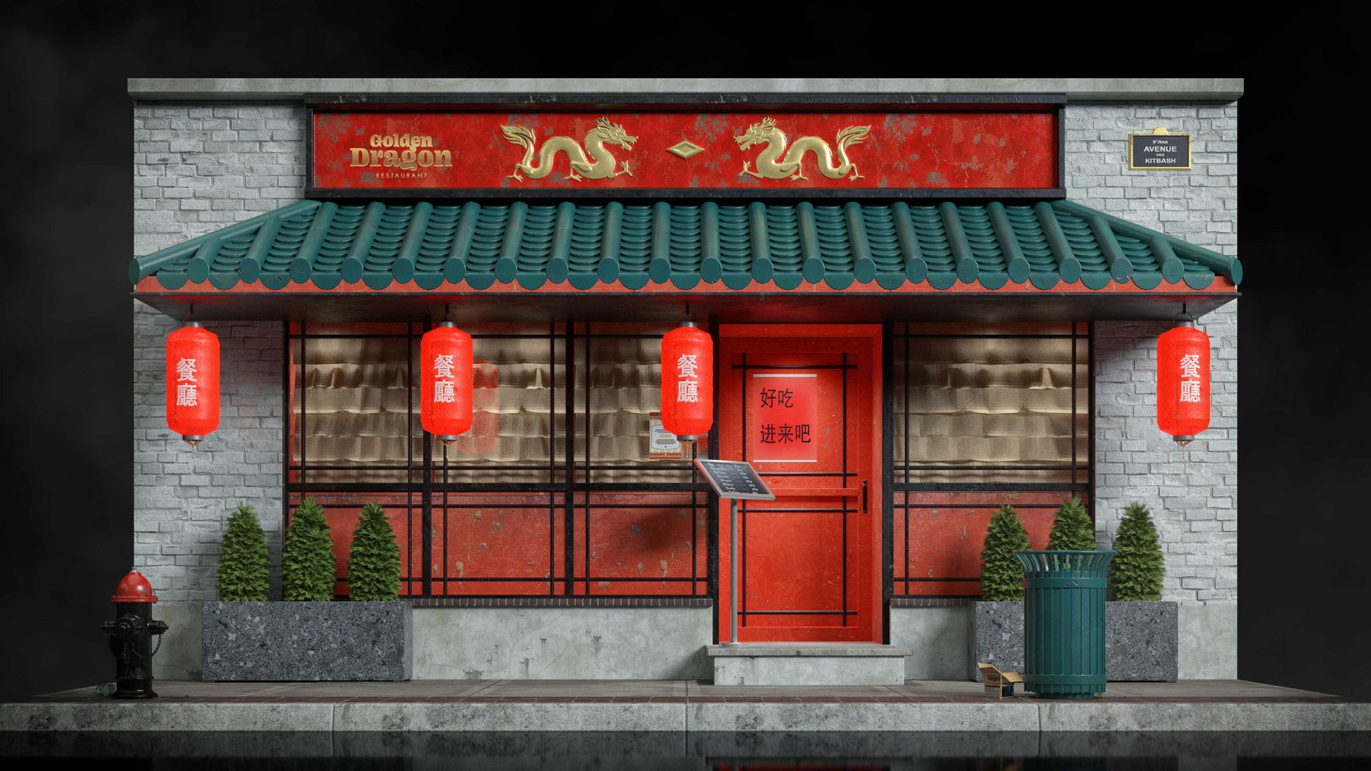 Storefronts – Premium 3D Models and Materials | KitBash3D