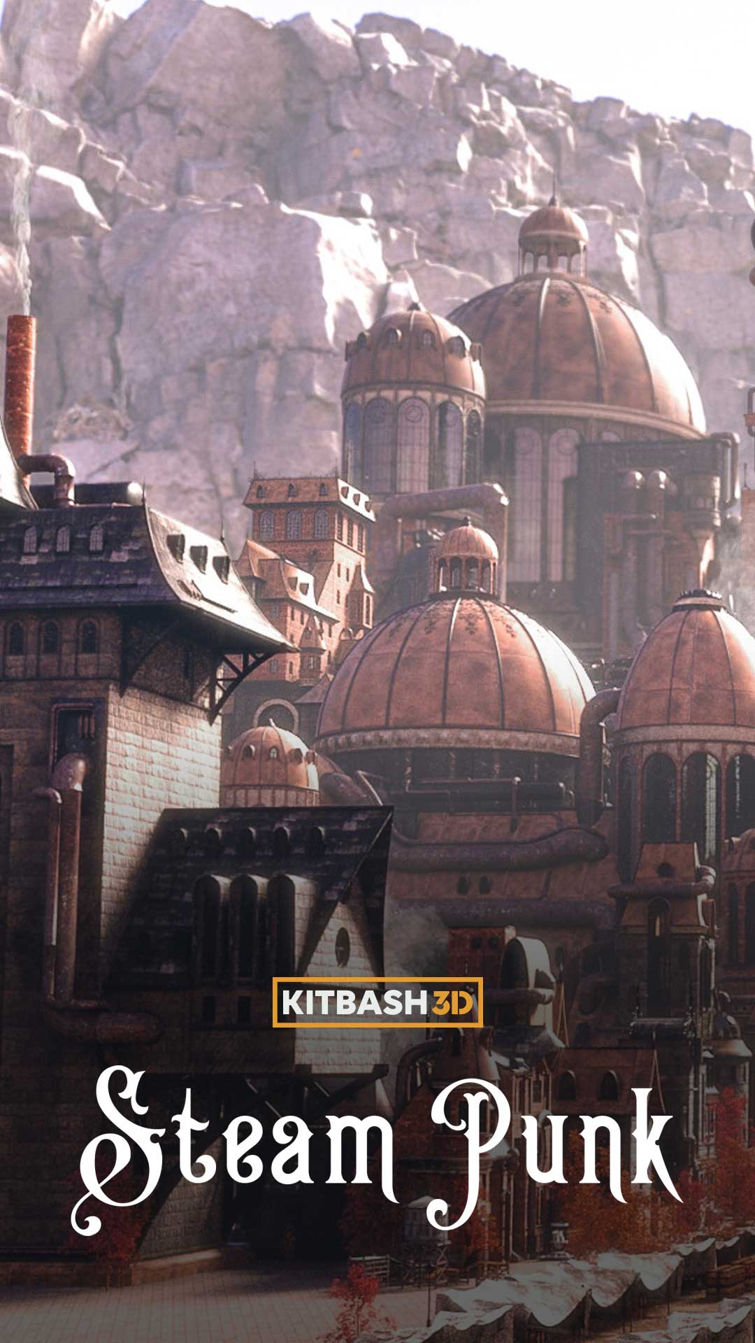 SteamPunk – Premium 3D Models and Materials | KitBash3D