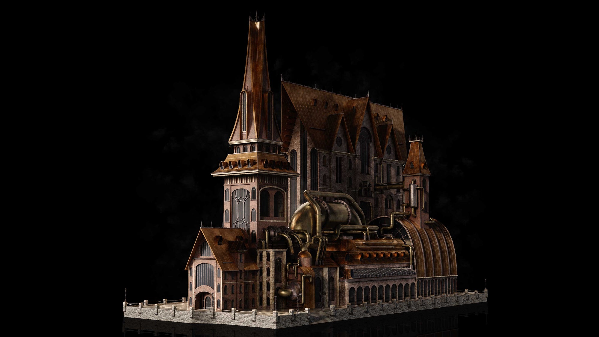 SteamPunk – Premium 3D Models and Materials | KitBash3D