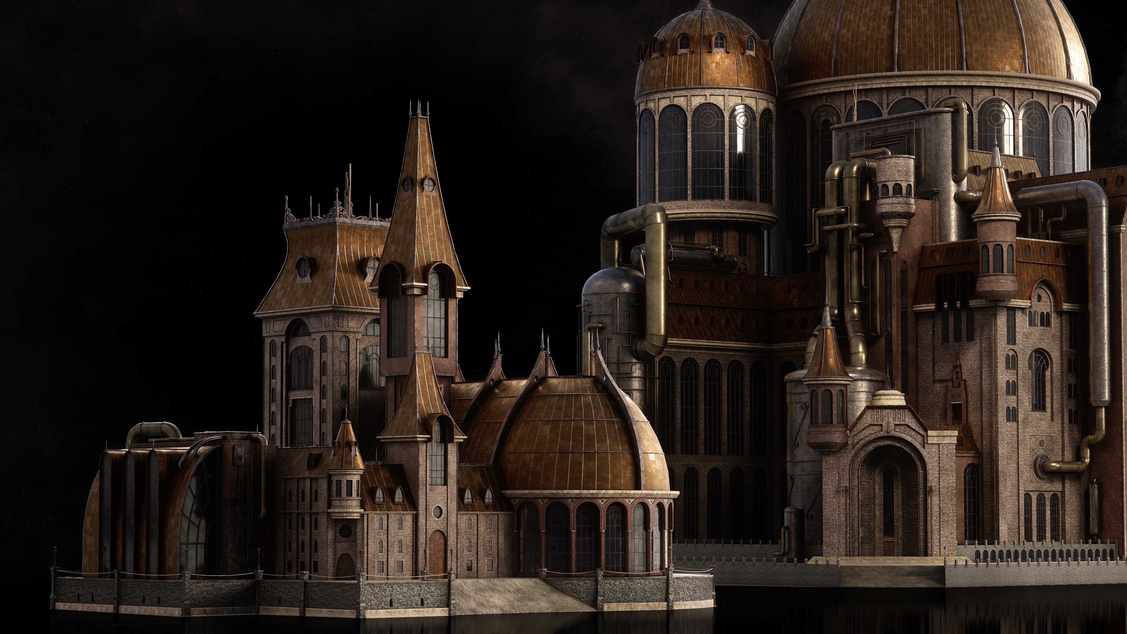 SteamPunk – Premium 3D Models and Materials | KitBash3D