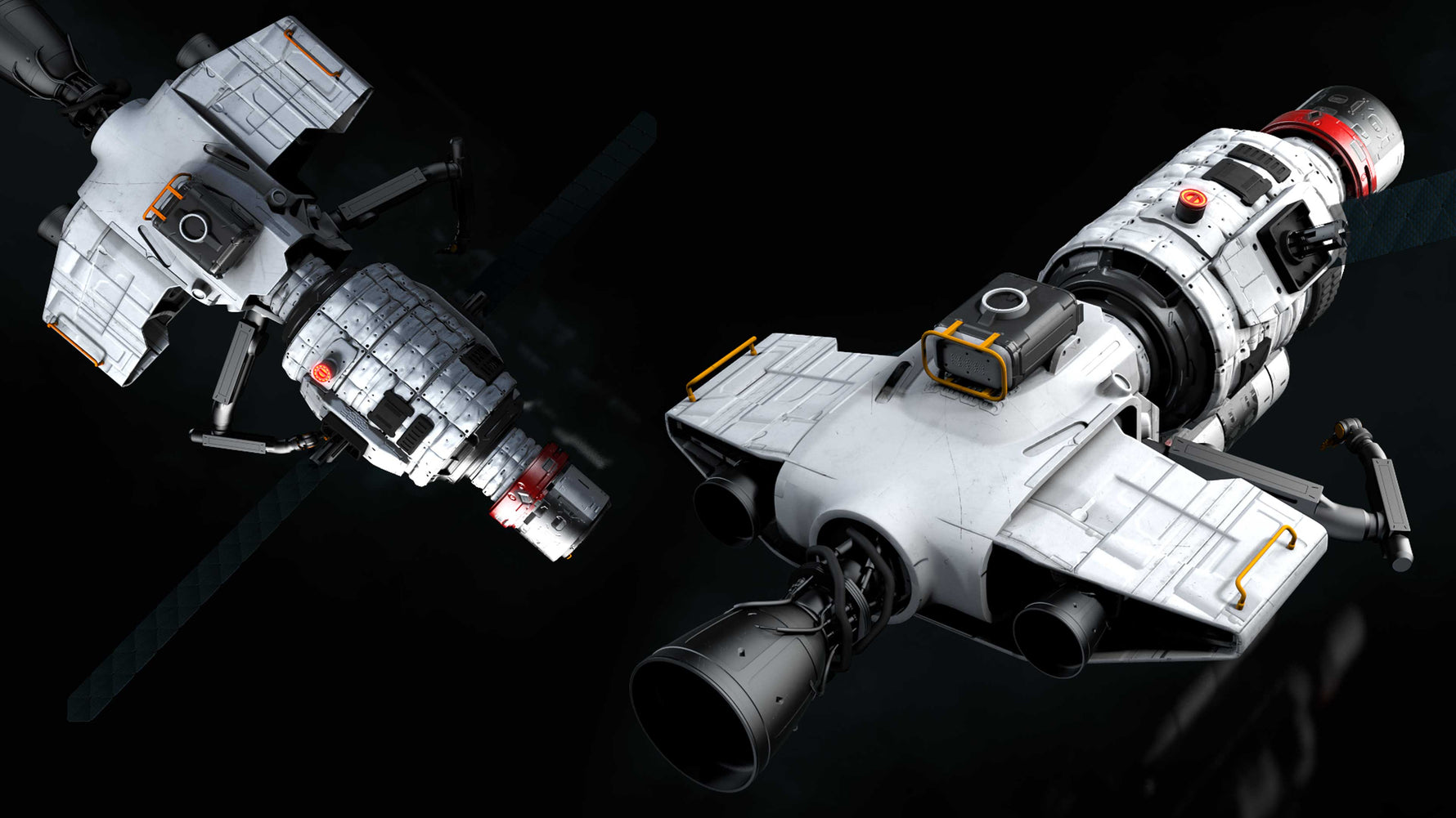 Spaceships - Premium 3D Models and Materials | KitBash3D