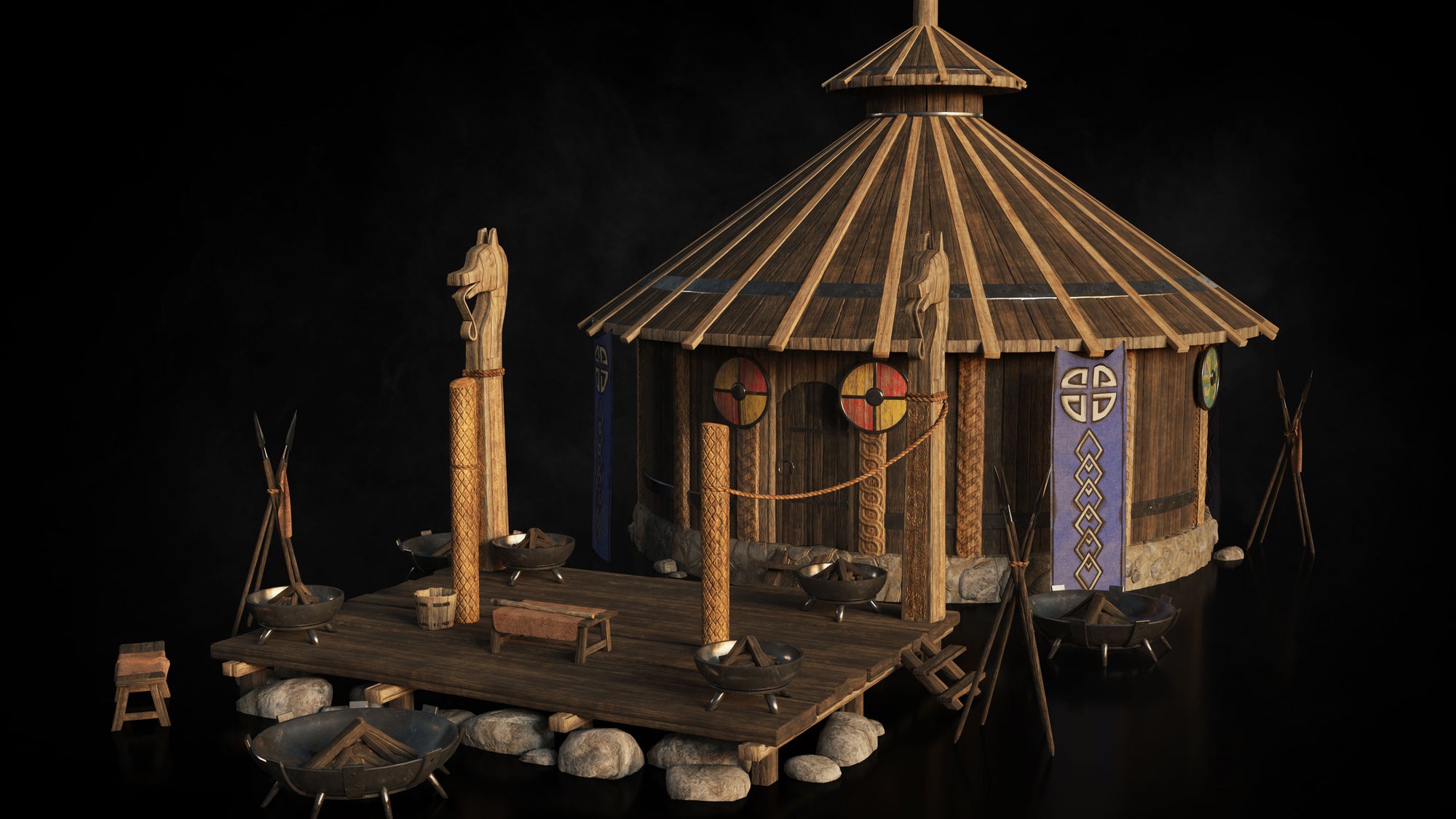 Valhalla - Premium 3D Models and Materials | KitBash3D