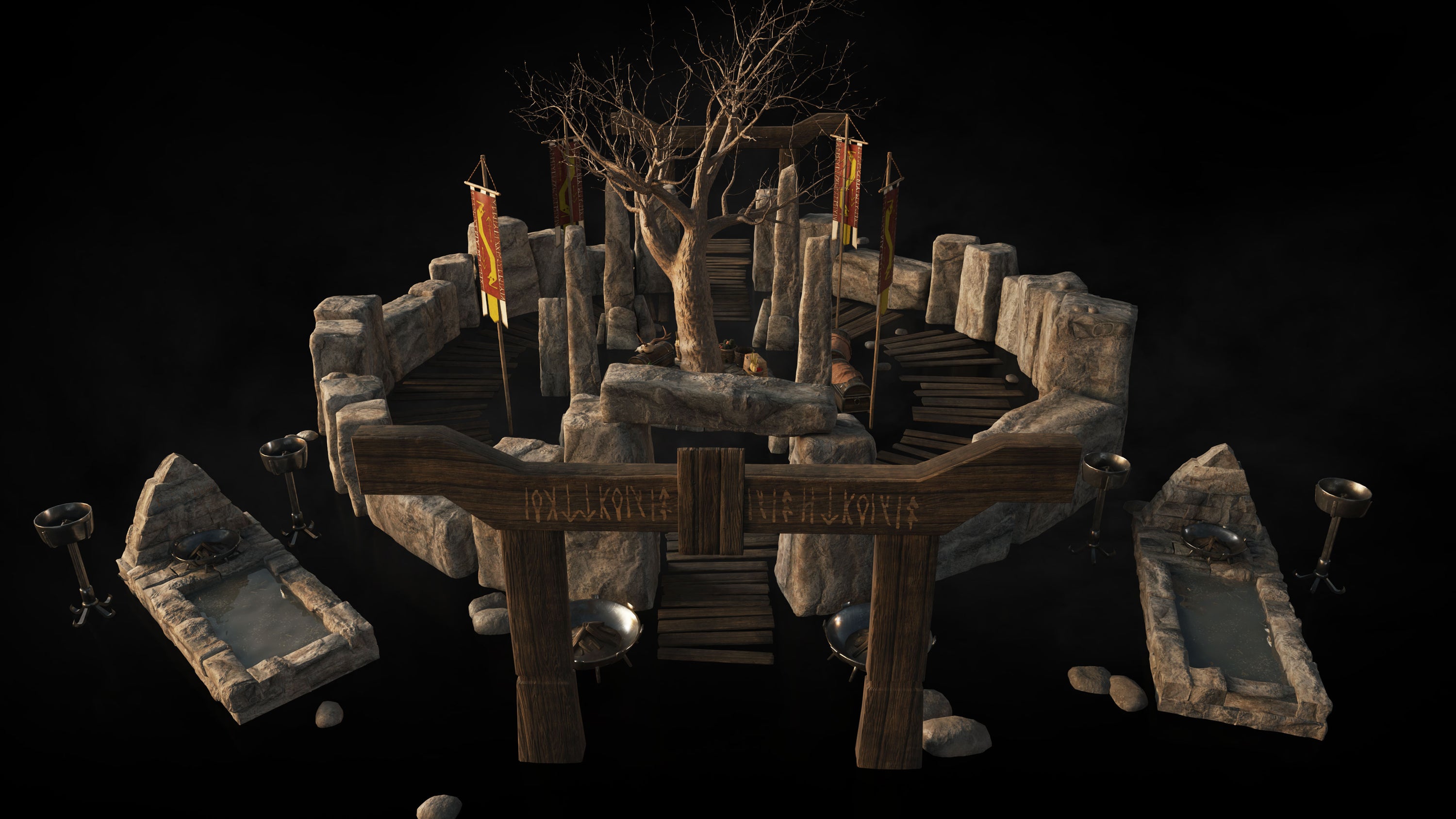 Valhalla - Premium 3D Assets | KitBash3D