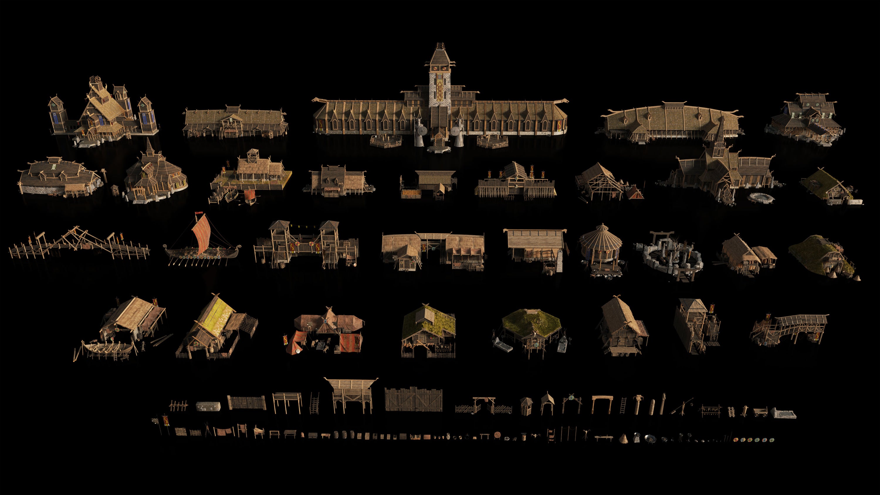 Valhalla - Premium 3D Models and Materials | KitBash3D