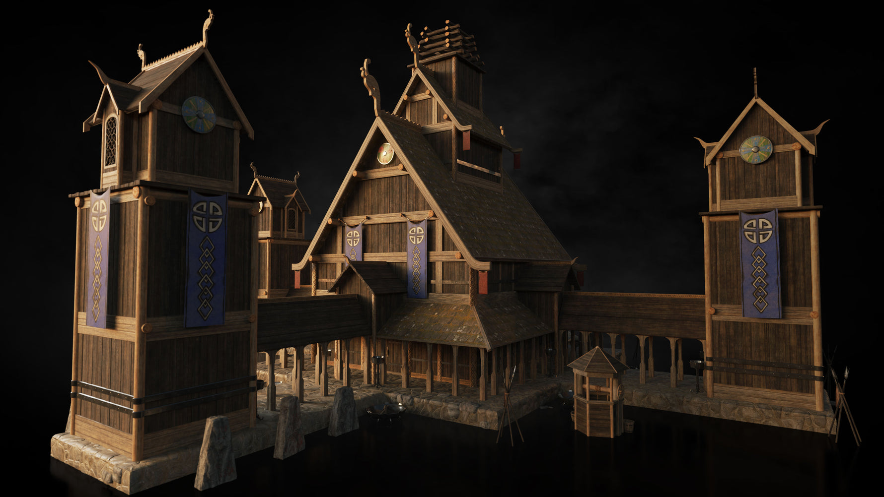 Valhalla - Premium 3D Models and Materials | KitBash3D