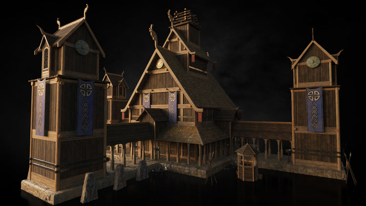 Valhalla - Premium 3D Models and Materials | KitBash3D