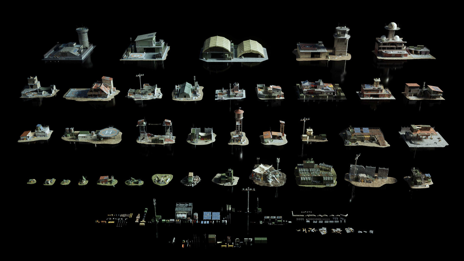 Warfare – Premium 3D Assets | KitBash3D