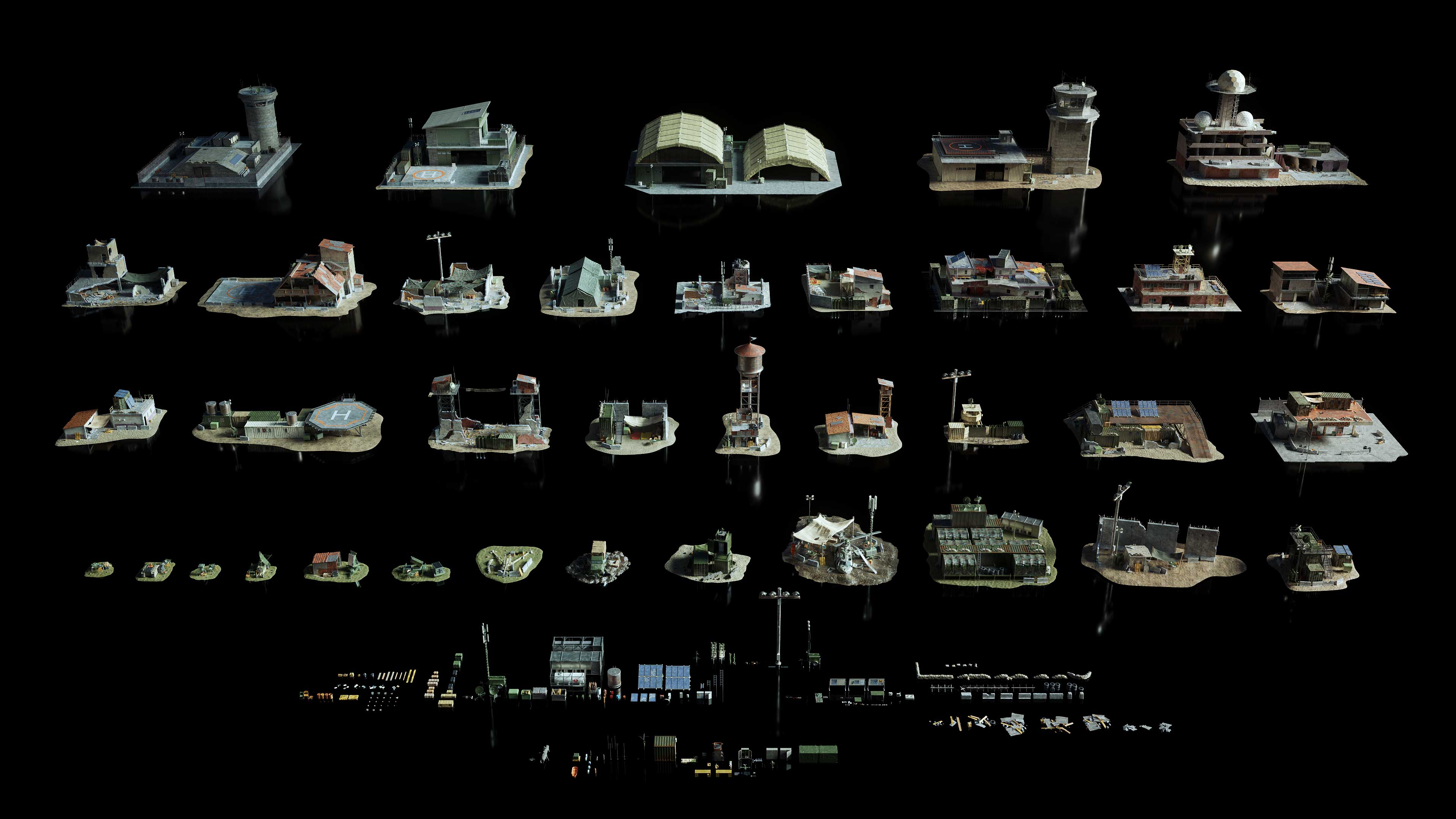 Warfare – Premium 3D Models and Materials | KitBash3D