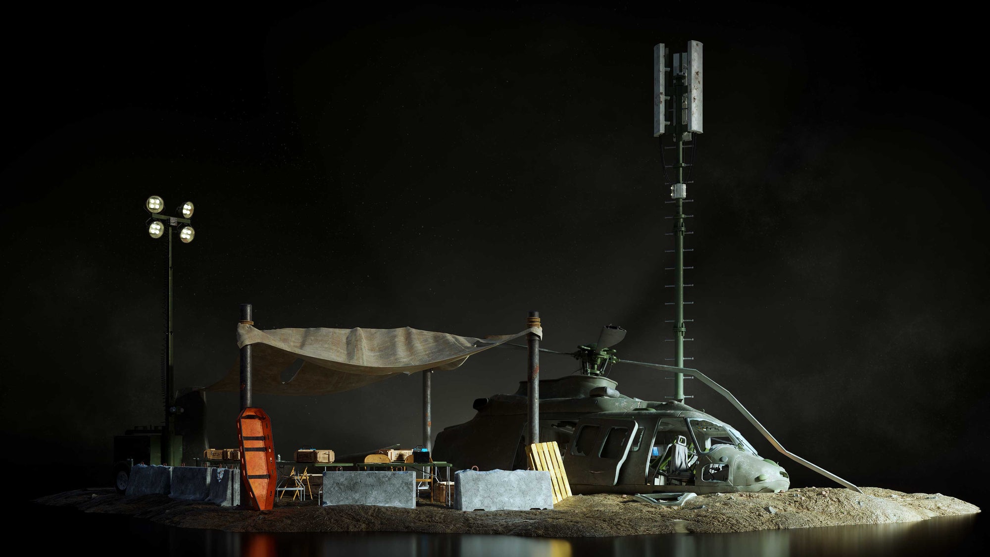 Warfare – Premium 3D Assets | KitBash3D