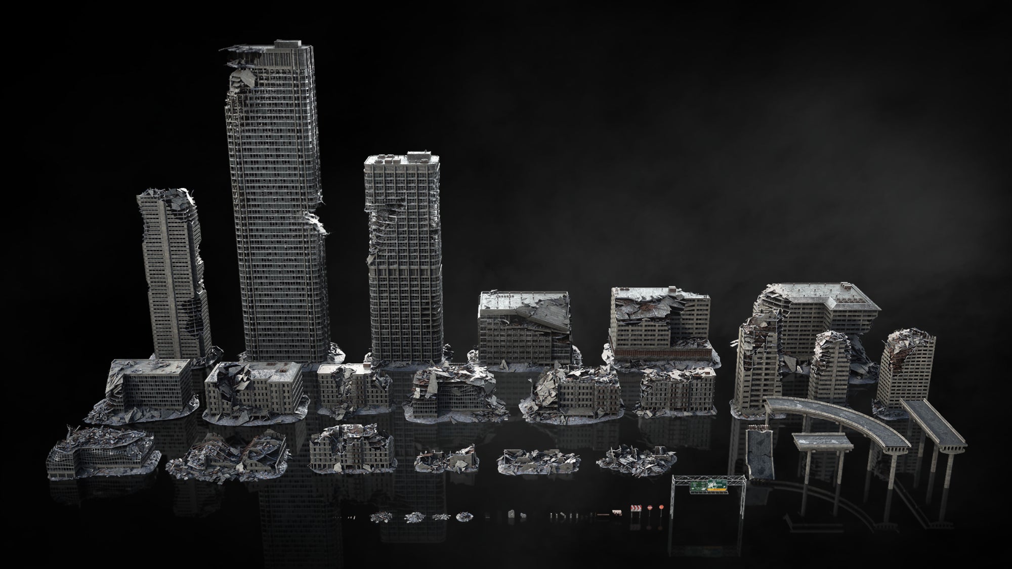 Warzone – Premium 3D Models and Materials | KitBash3D